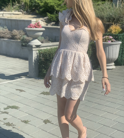 H&M prelepa čipkana haljina *1000 SALE*