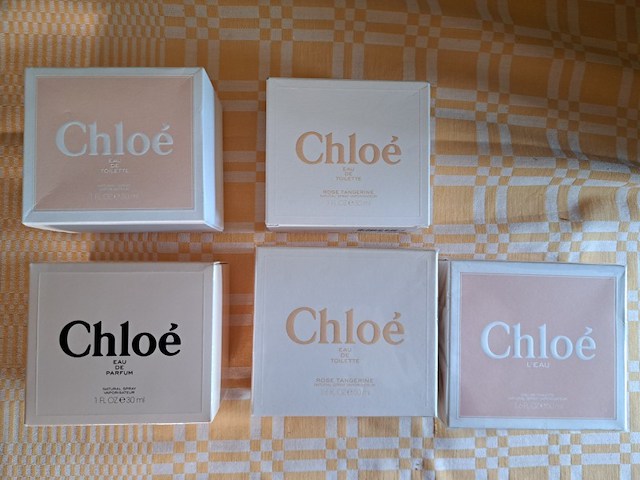 Chloe, Daisy, JLo, Davidoff i Jil Sander parfemi