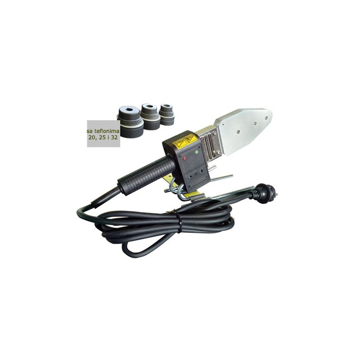 ALAT VARILICA ZA PP CEVI 16-63 1000W SA TEFLONIMA 20.25.32