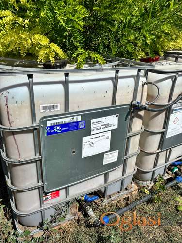 Sistem za navodnjavanje kap po kap 5000L – 5 IBC rezervoara 1000L, hidropak, plovci, fertigacija, solarna rasveta