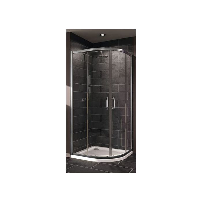 TUŠ KABINA R800mm H1900 X1 SILVER/PROV