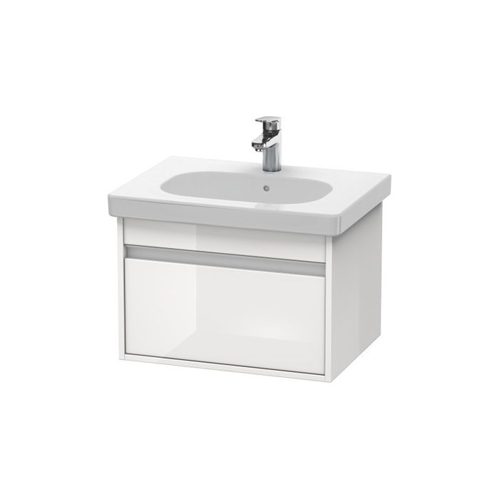 ORMARIĆ SA LAVABOOM 650mm D-CODE/KETHO BELI SJAJ