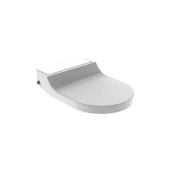 TUŠ WC DASKA AQUACLEAN TUMA COMFORT STAKLO/BELA