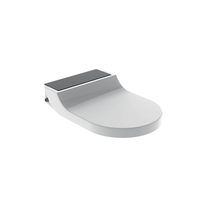 TUŠ WC DASKA AQUACLEAN TUMA COMFORT STAKLO/CRNA