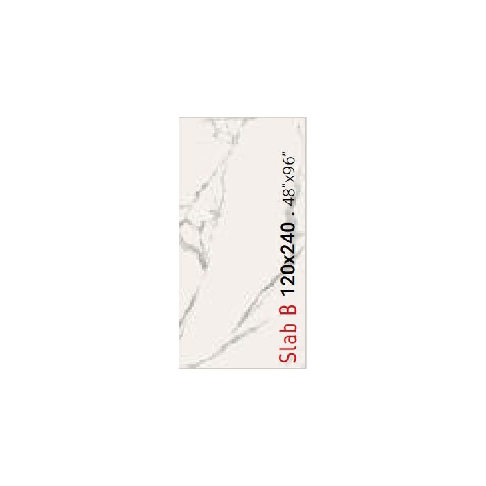 GRANITNA KERAMIKA MARMI STATUARIO SPLENDENTE SLAB B LAPP 1200x2400