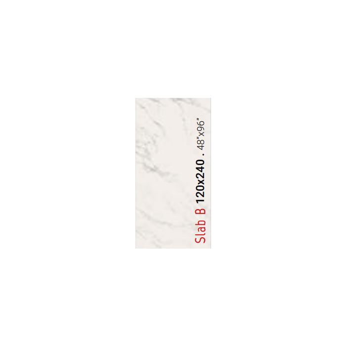 GRANITNA KERAMIKA MARMI STATUARIO SLAB B LAPP 1200x2400