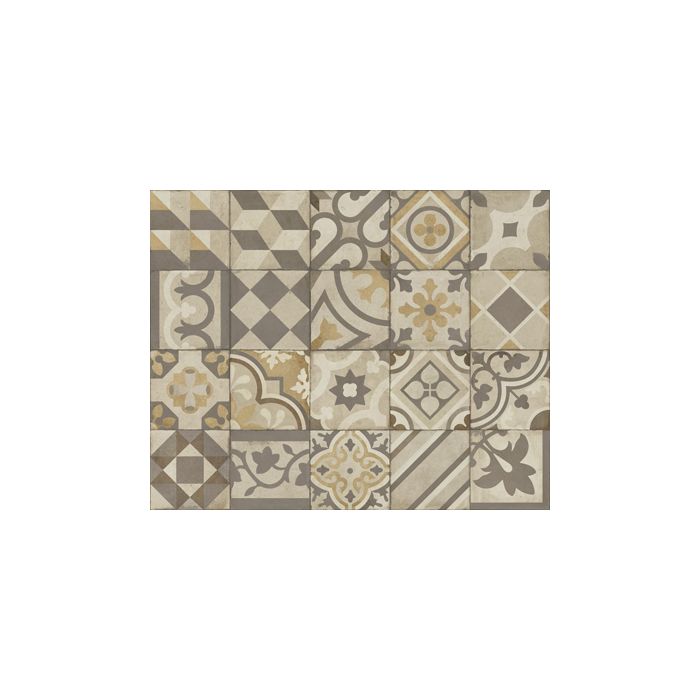 PLOČICE OTTOCENTO DECORO MIX AMBRA 200x200
