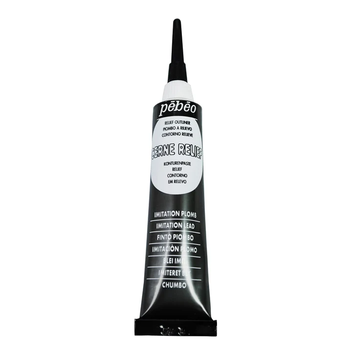 Kontura Pebeo Cerne Relief 20 ml – Imitation Lead