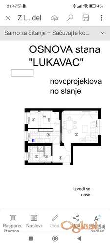 HITNA prodaja, Beogradski kej, 120 000, pogled na Dunav