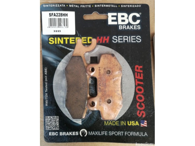 Paknovi za skutere EBC SFA228HH