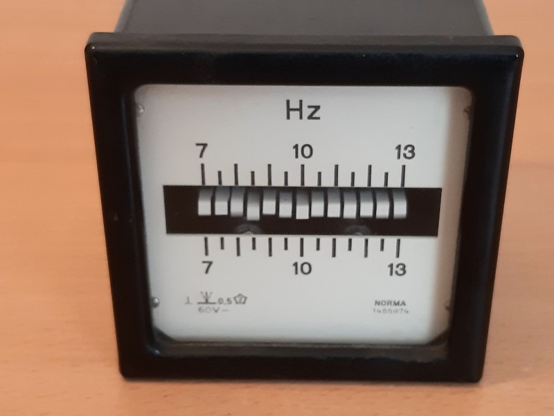 Instrument Frekvencmetar 7-13Hz