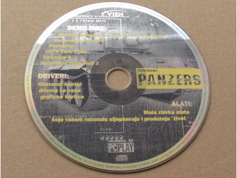 = PC PLAY CD iz časopisa br. 62 - Programi i igre