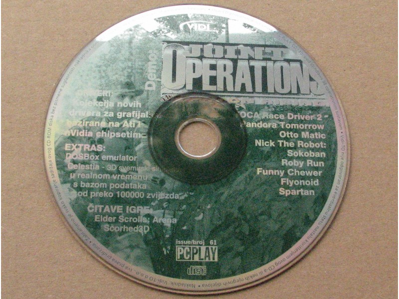 = PC PLAY CD iz časopisa br. 61 - Programi i igre