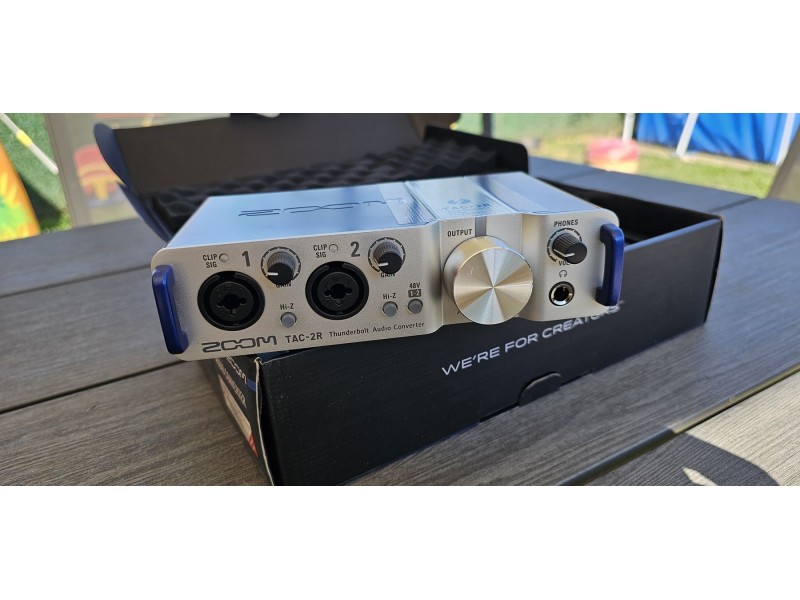 ZOOM TAC-2R Thunderbolt Audio Converter – Profesionalni