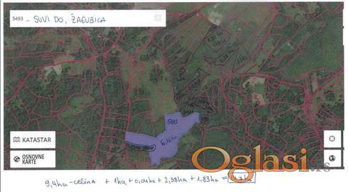 Žagubica Zemljište - 147.091 m2 ID#2783