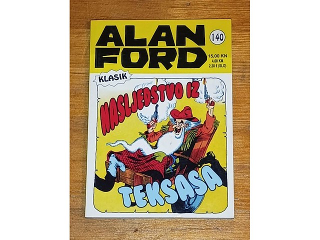 Alan Ford klasik 140 - Nasljedstvo iz Texasa
