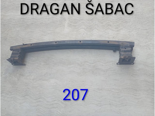 PEUGEOT 207 šina prednjeg branika