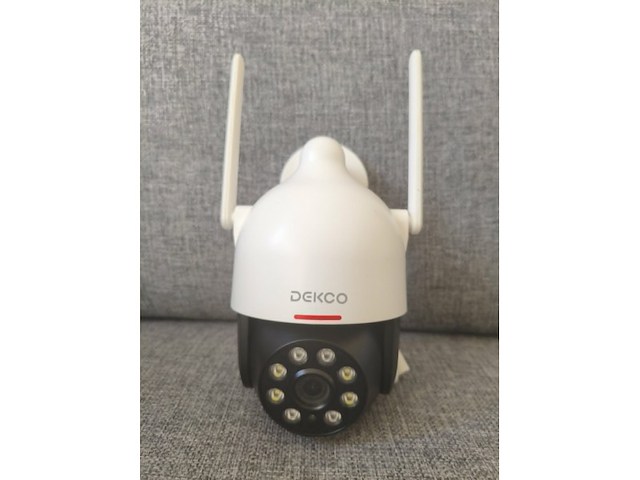 Smart spoljna Wi-Fi sigurnosna kamera DEKCO 2K HD 3MP