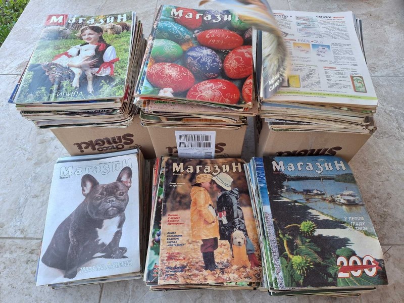 KOLEKCIJA 455 časopisa MAGAZIN od broja 1 RETKO SNIŽENO