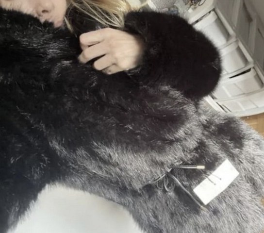 ❤️❤️ ZARA mova bunda sa et, moje slike