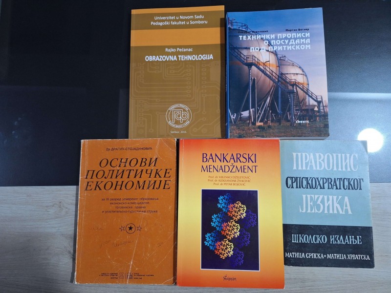 5 Stručnih knjiga