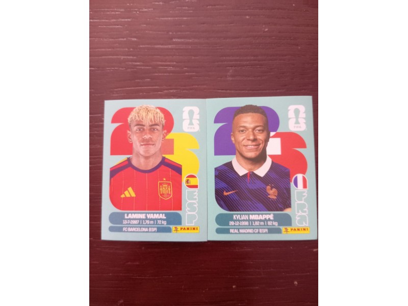 FIFA 2026 YAMAL i MBAPPE