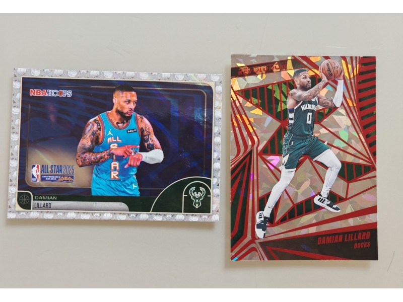 Damian LILLARD lot 2 paralele - NBA Hoops i Revolution