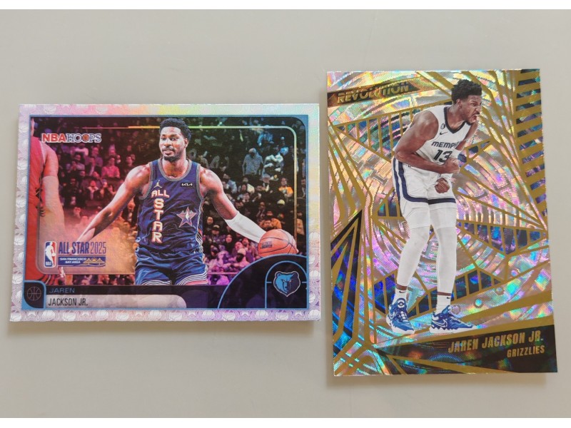 Jaren JACKSON Jr lot 2 kartice - NBA Hoops i Revolution