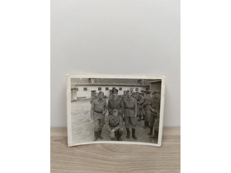 Vintage fotografija vojnici