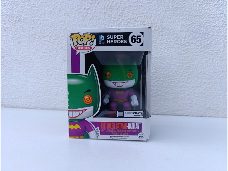 Funko Pop DC Heroes #65 The Joker Batman Exclusive