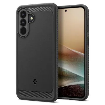 SAMSUNG GALAXY A37 SPIGEN RUGGED ARMOR TPU CASE - BLACK