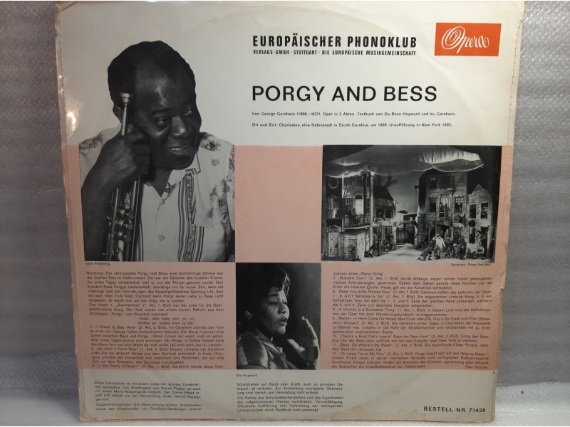 ELLA FITZGERALD & LOUIS ARMSTRONG – PORGY AND BESS 1959