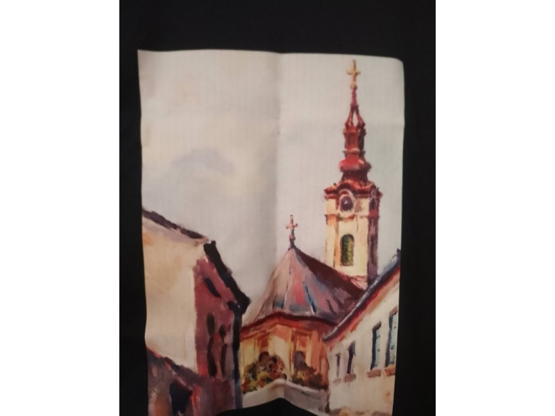 Unikat Novo majica Zemun Nikolajevska crkva XXl