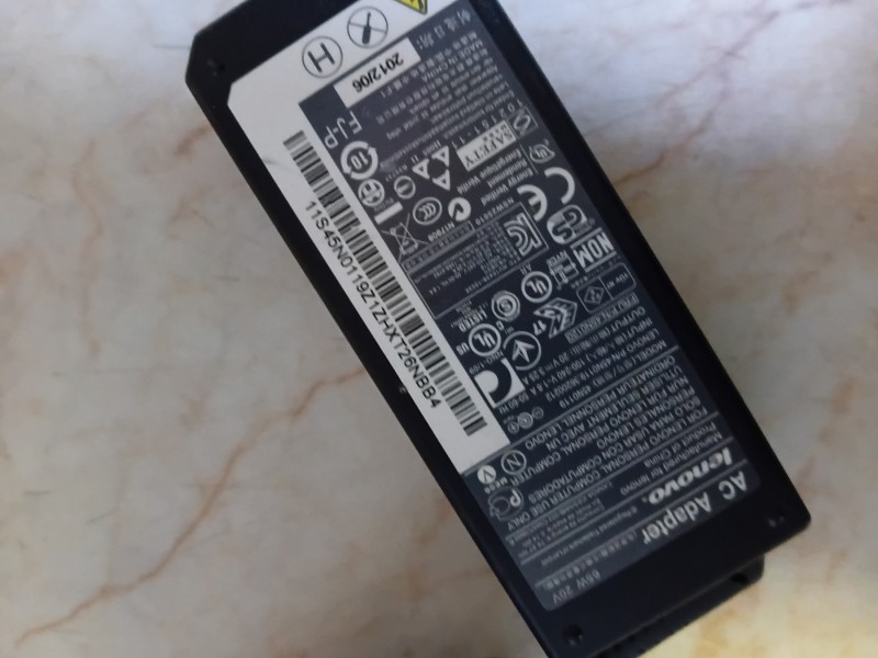 Ac Adapter Lenovo 20v3.25a 65W