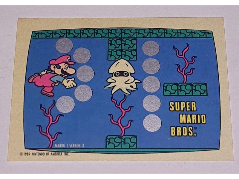 Nintendo ▪︎ Topps ▪︎ Super Mario Bros.