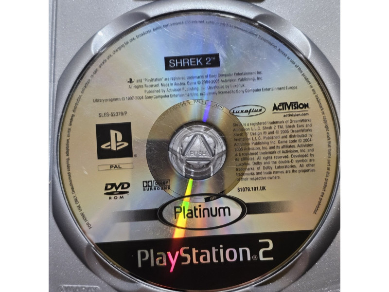 PS2 - Shrek 2