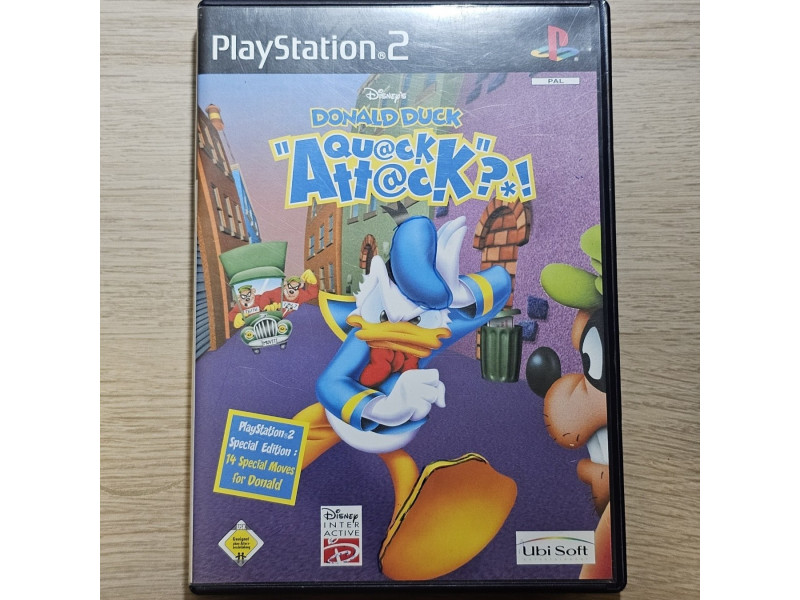 PS2 - Donal Duck Quack Attack [PAL]