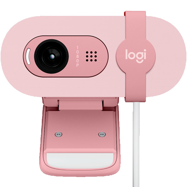 LOGITECH Brio 100 Full HD Webcam - ROSE - USB ( 960-001623 )