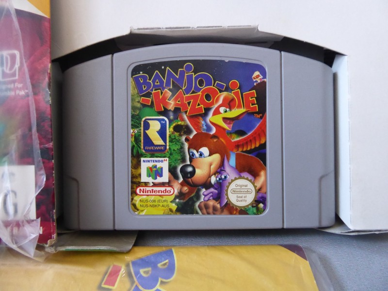 Banjo-Kazooie Nintendo 64, kompletno, besplatna dostava