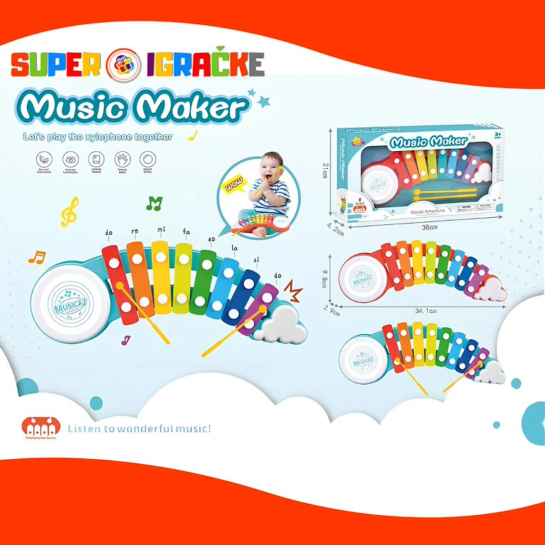 MUSIC MAKER - DUGA KSILOFON