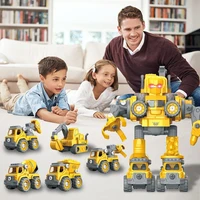 Transformers Autobot 5u1 – Interaktivni Građevinski Set za Decu