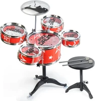 Dečiji bubnjevi Jazz Drum 5u1 sa stolicom