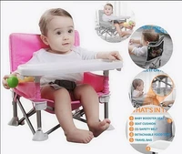 Prenosiva hranilica - stolica roze za bebe