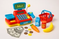 Super Market Manager - Professional Store Play Set Deluxe