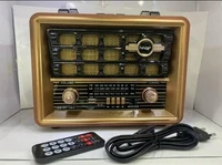 Retro radio - tranzistor / bluetooth / USB / FM / LED - Retro radio - tranzistor / bluetooth / USB / FM / LED