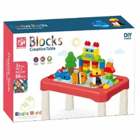 Kreativni sto sa kockicama za decu - sto za decu - kockice