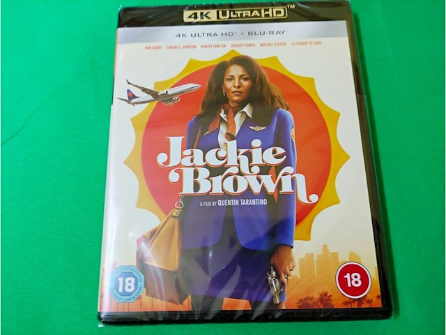 JACKIE BROWN - 4K Ultra HD + Blu-ray Set - (NOVO)