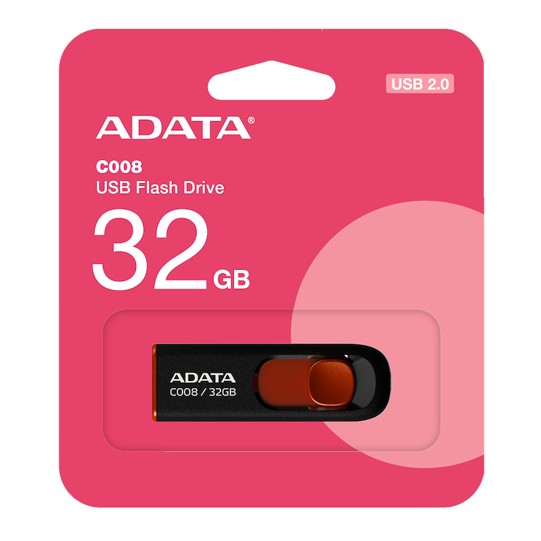 USB FLASH MEMORIJA ADATA 32GB C008 USB-A USB 2.0 *TH *SR