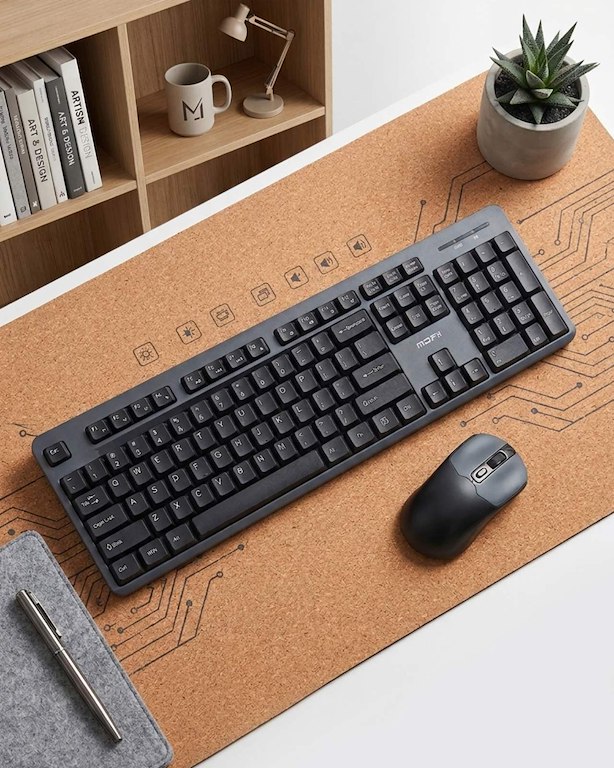 TASTATURA I MIŠ BEŽIČNI CRNA BOJA OP25159 *TH WY