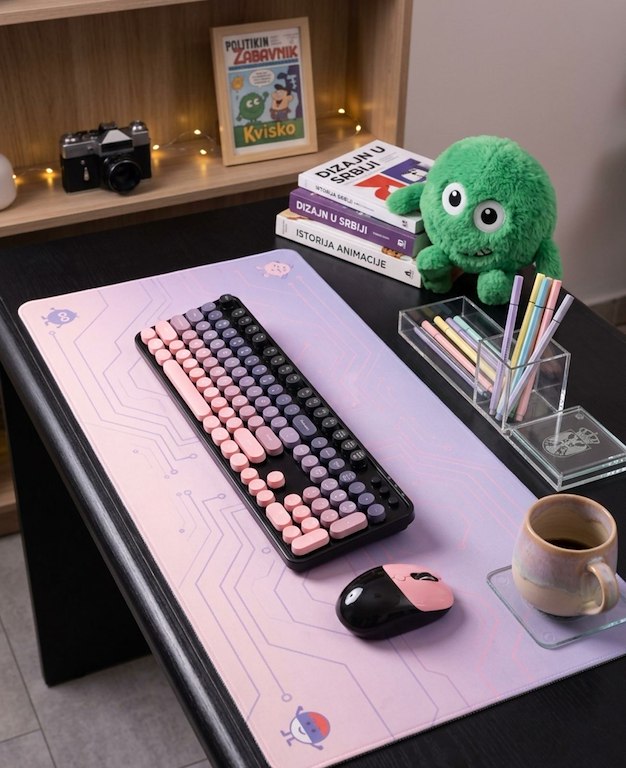 TASTATURA I MIŠ BEŽIČNI SET MIX 2 BOJE OP25158 *TH WY